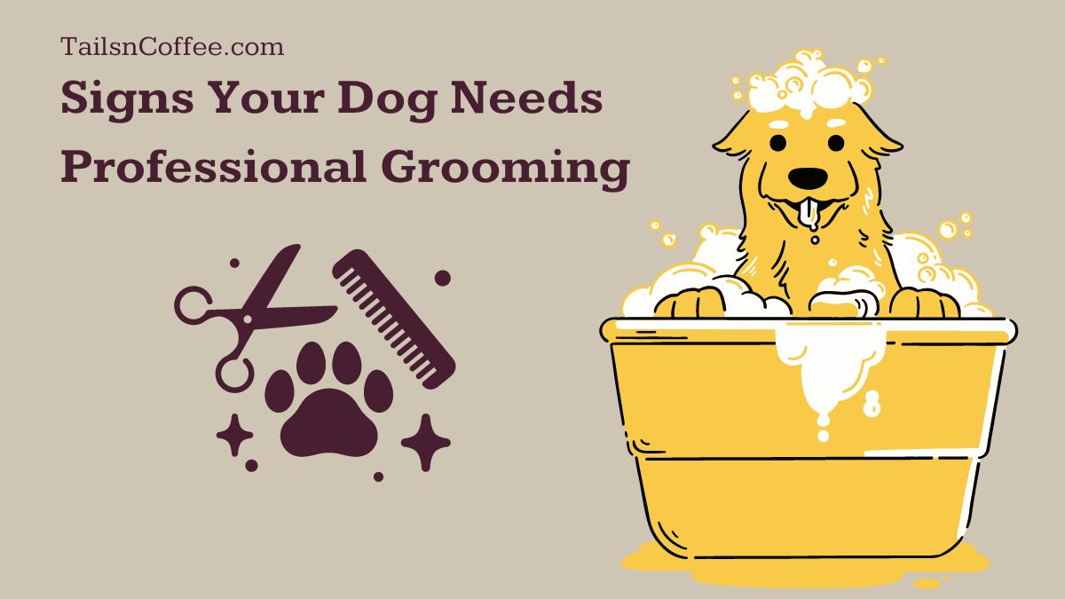 Signs Your Dog Needs Professional Grooming - Tails & Coffee